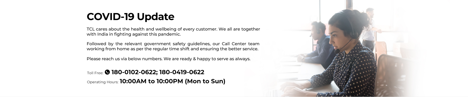 TCL Customer Support Status Check - Customer Care - TCL India