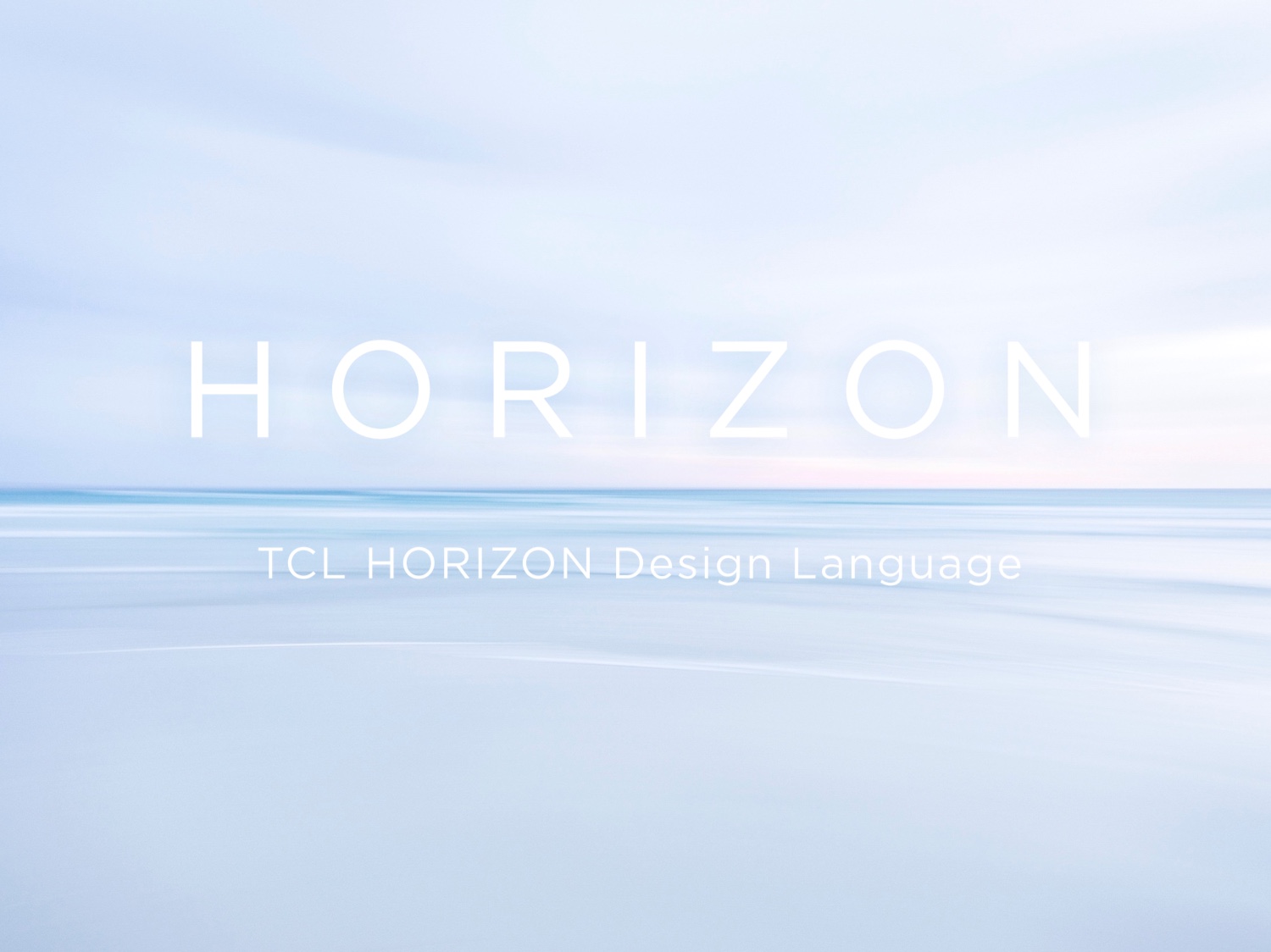 TCL HORIZON Design Language