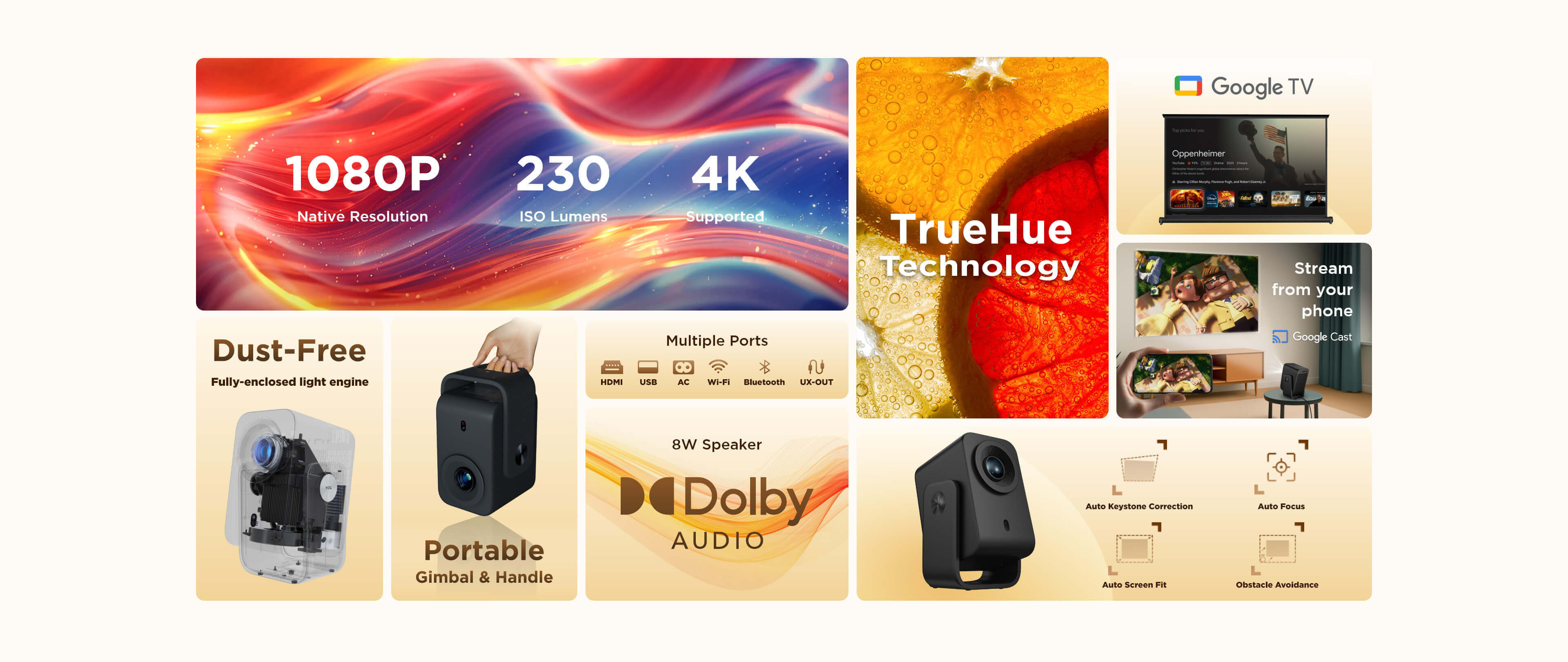 Serie-TCL Projector C1 TCL PROJECTOR C1 | TCL Global / English