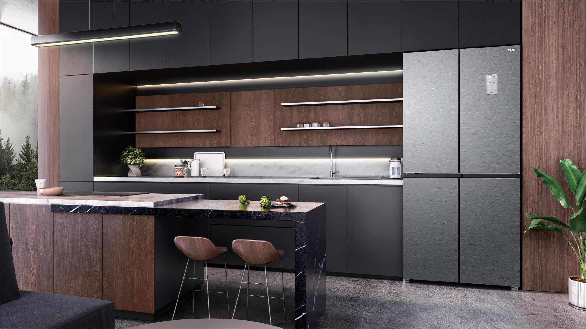 TCL Refrigerador P470CD-Puertas Múltiples AAT Bio FRESCO-TCL Latin