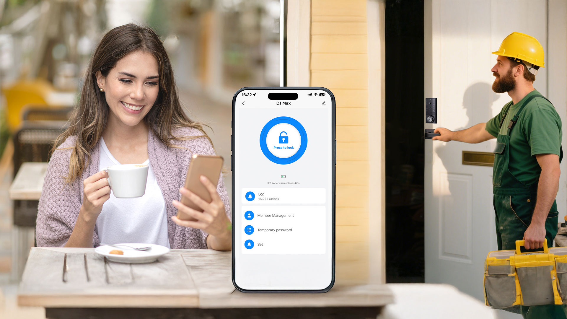 Video Smart Lock-D1 Max TCL D1 Max 3-in-1 Video Smart Lock | TCL Global ...