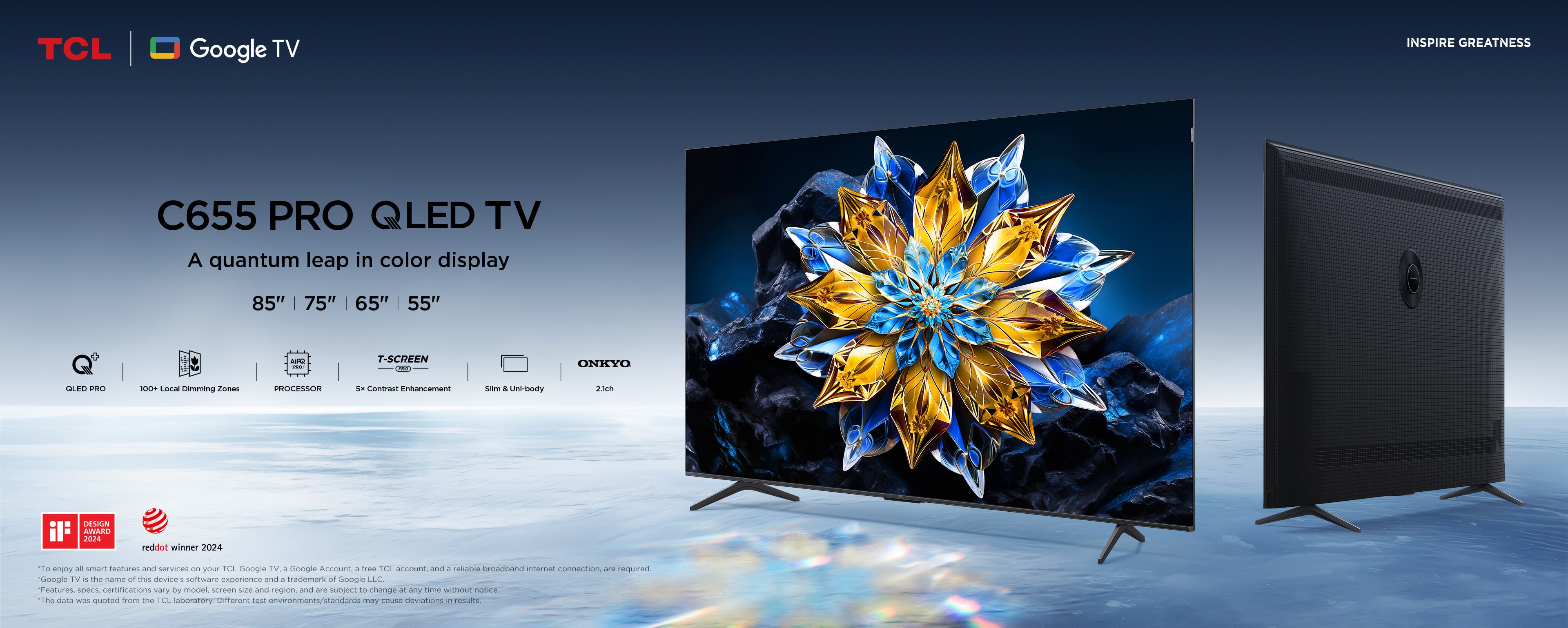 TCL C655 PRO Classic 4K QLED TV | TCL Latin