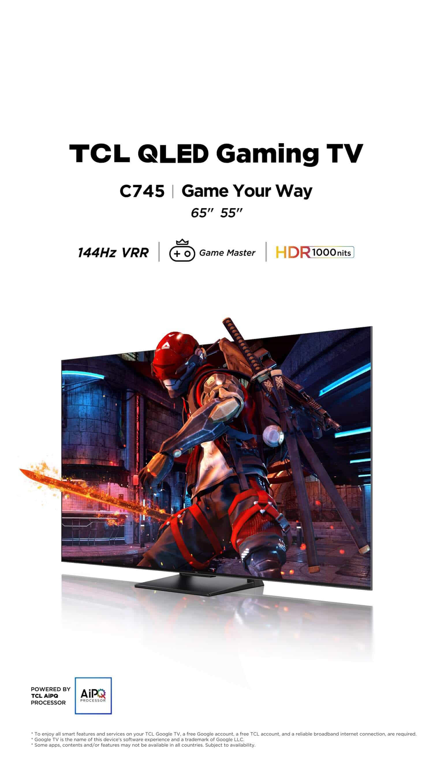 TCL C745 QLED TV | Game Master