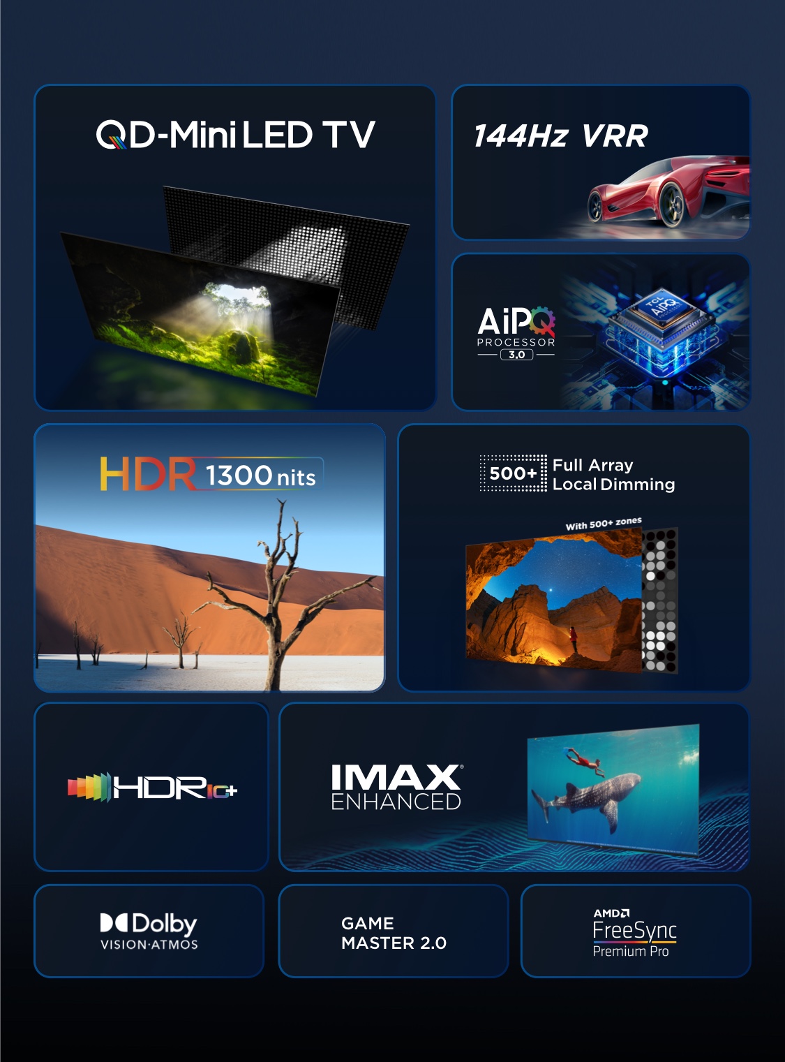 TCL C755 QD-Mini LED 4K TV | TCL Việt Nam