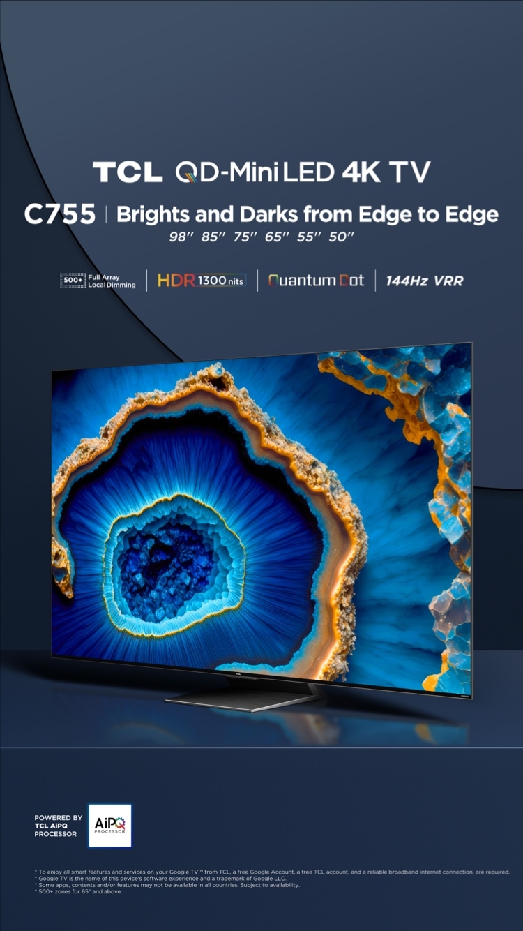 TCL C755 75 inch QD Mini LED 4K Google TV Price in Kenya - DealBora Kenya