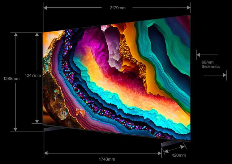TCL 98P745 98" 4K UHD TV - TCL Malaysia