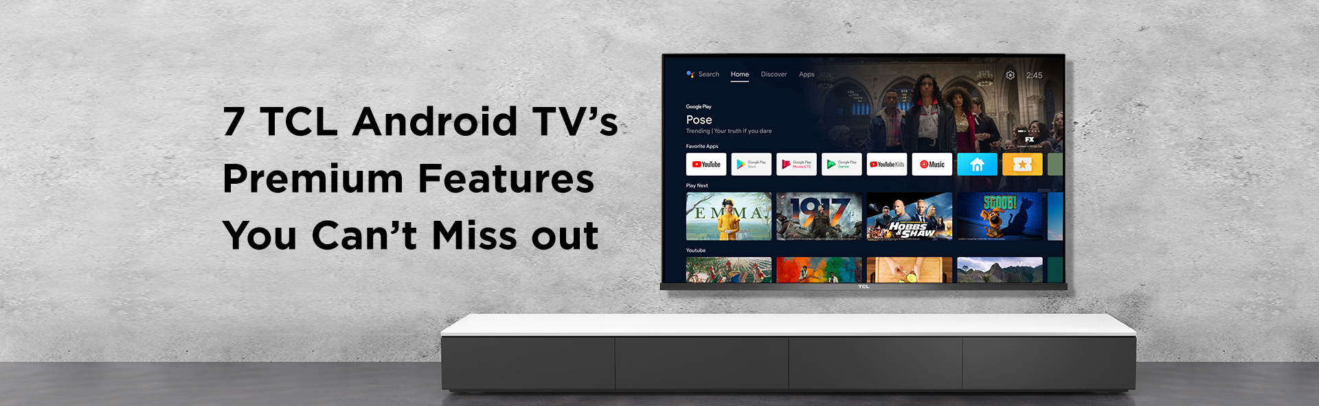 7 funciones premium de TCL Android TV que no te puedes perder