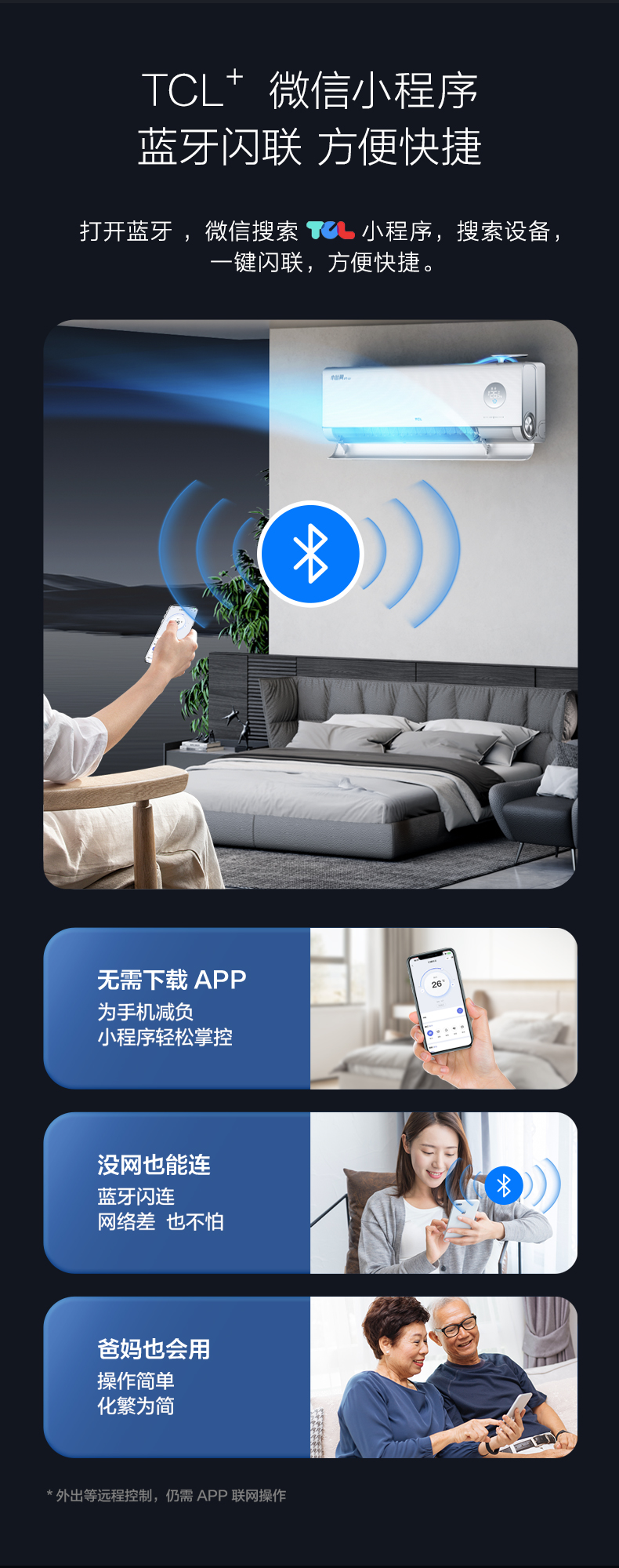 TCL新风空调挂机-AI节能空调-P7 Air小蓝翼 | TCL官网