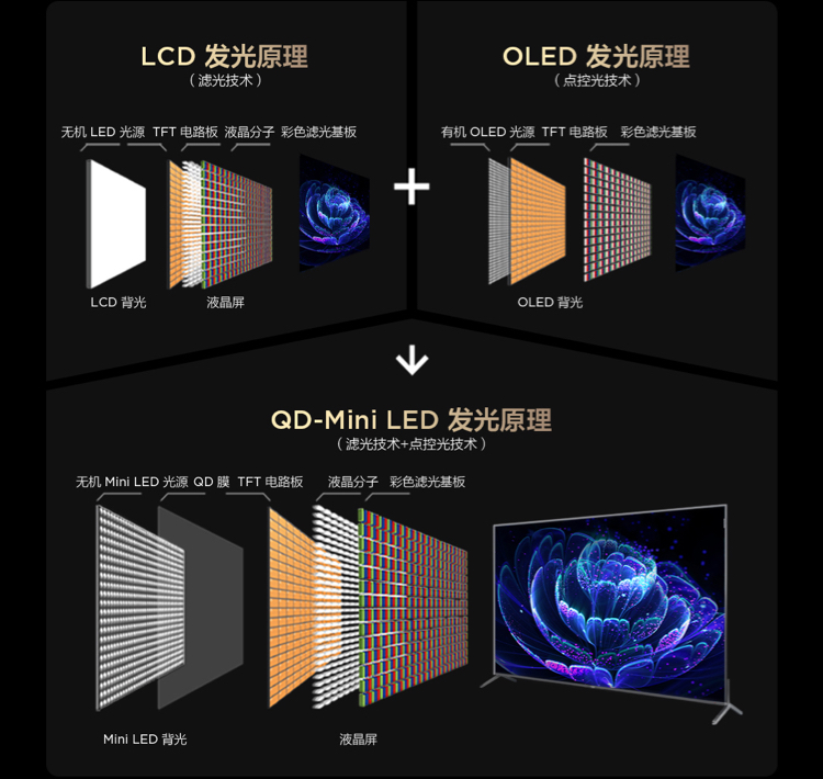 QD-Mini LED 灵悉智屏 65C12E