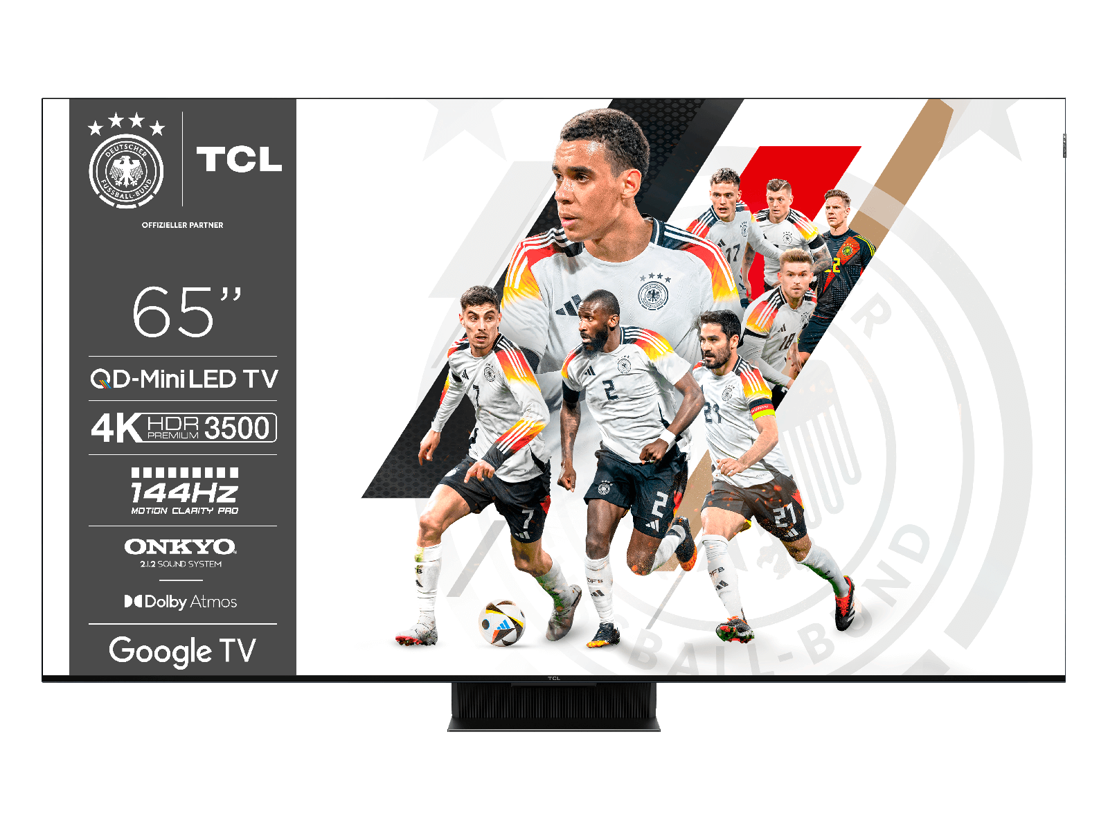 TCL C855 4K 144HZ QD-Mini LED TV mit Google TV und Game Master Pro 3.0