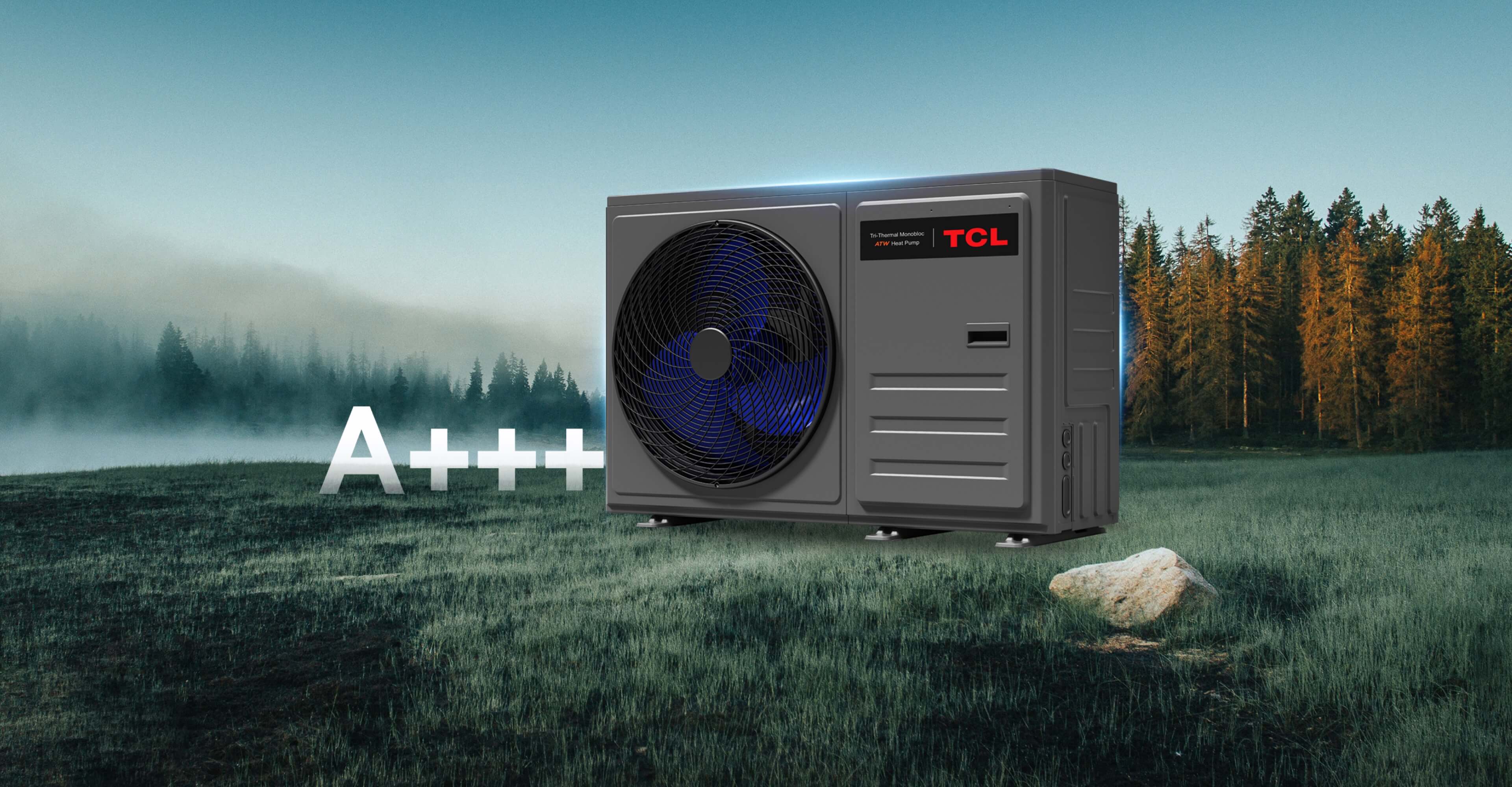 TCL R290 4kW Tri-thermal ATW Heat Pump Monoblock | TCL Europe