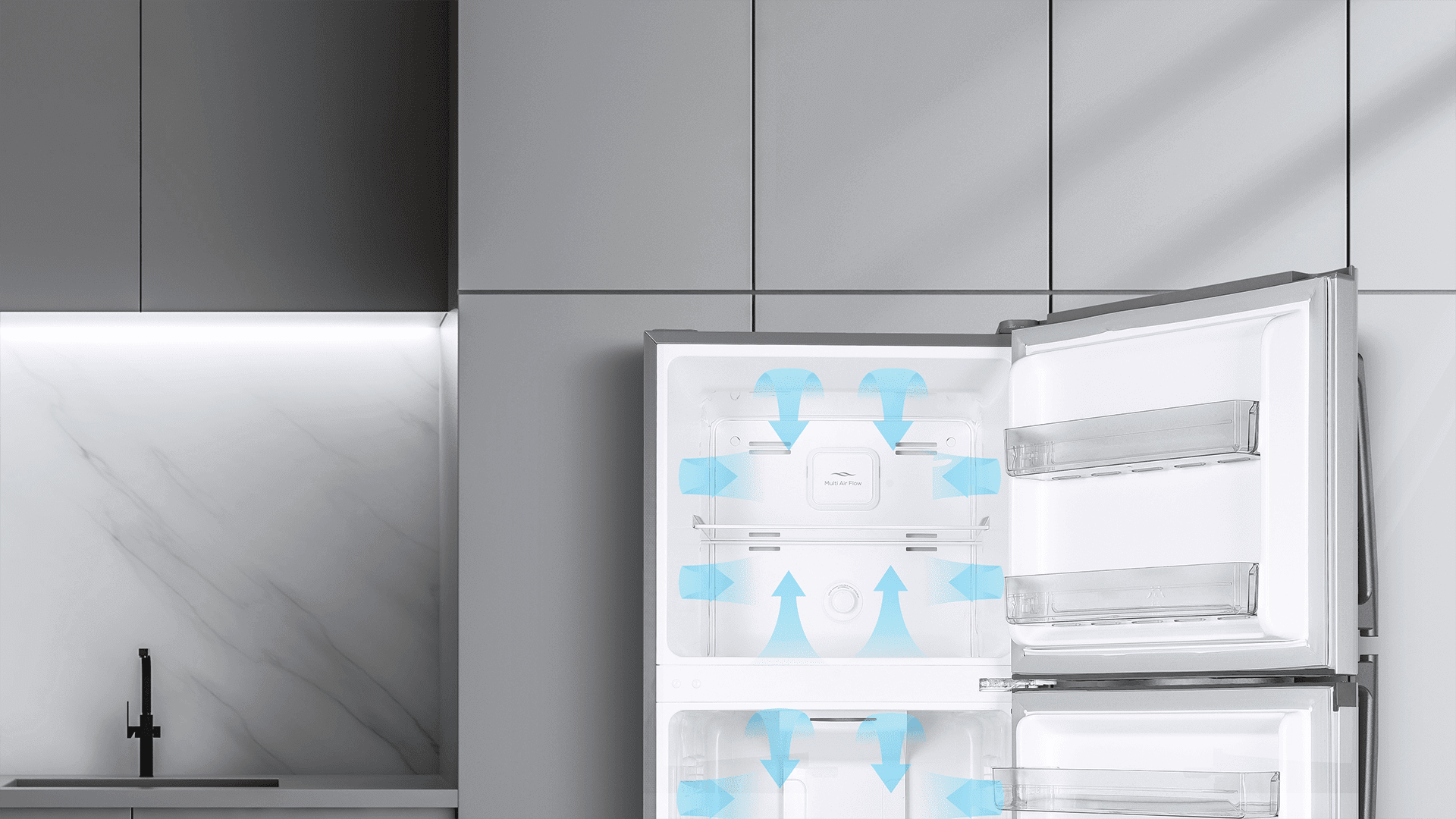 Double door Fridge Freezer RF334TIE0