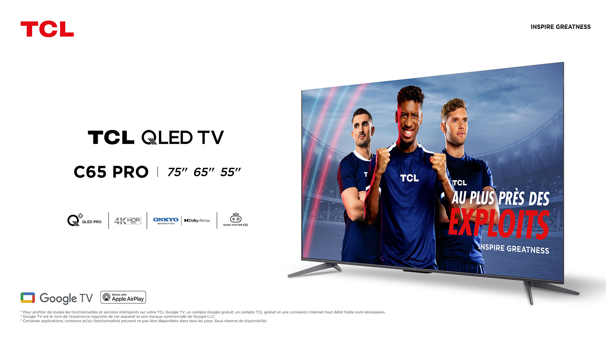 TCL C655 PRO 4K FALD QLED TV | TCL France