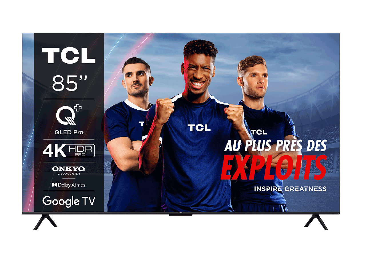 TCL 4K QLED TV 85/75/65/55/50/43 inches - T7B - TCL France