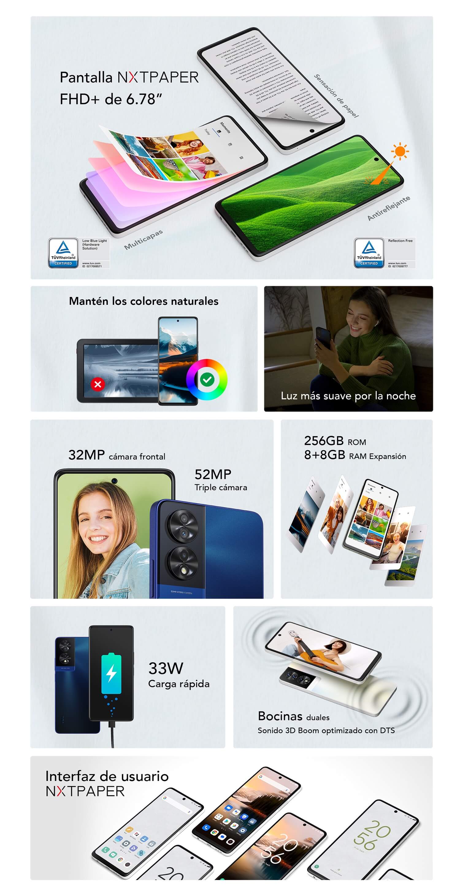 TCL 40 NXTPAPER | Full-color Electronic Paper Display | TCL Ecuador