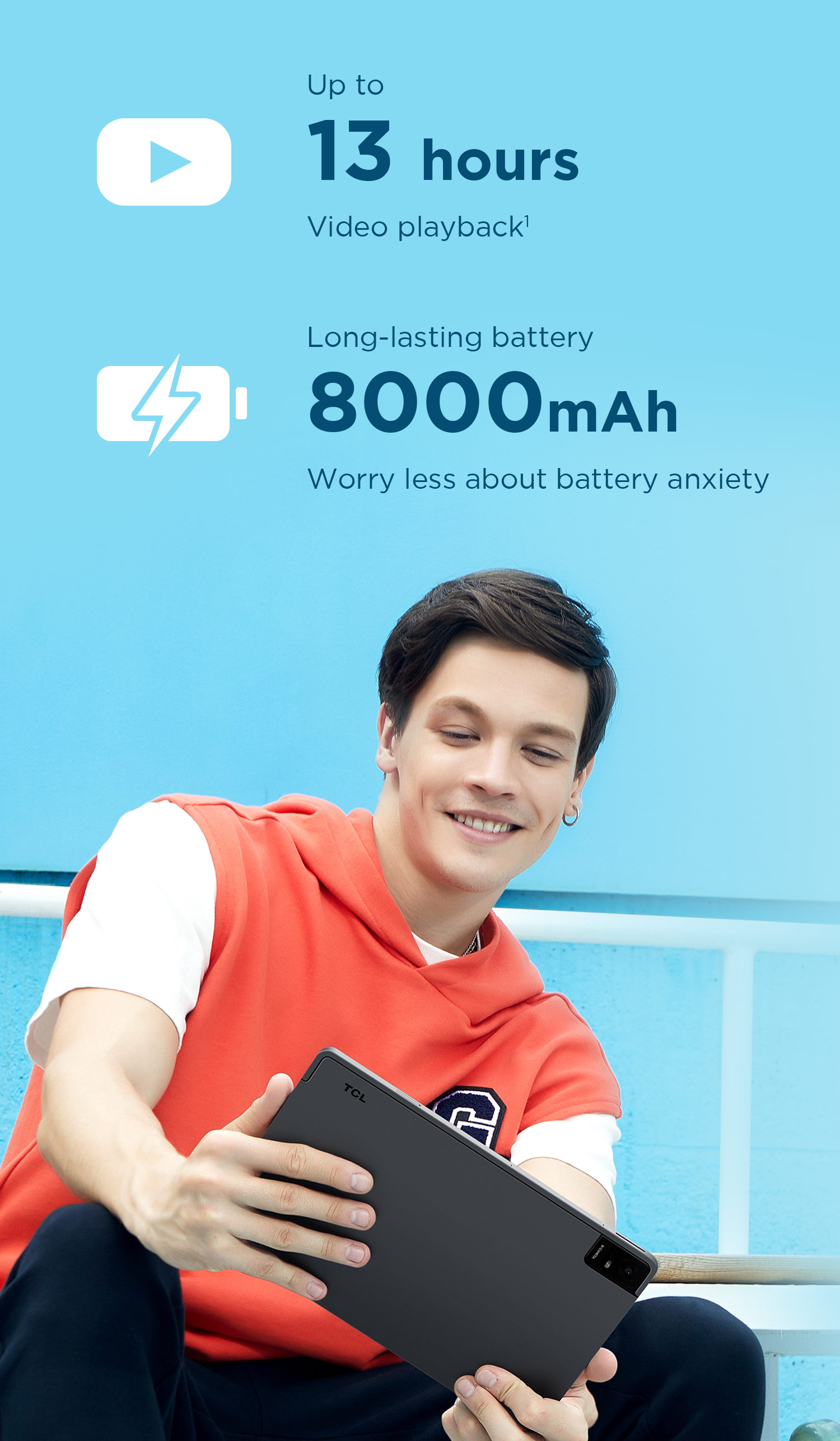 TCL TAB 11 2K 11" NXTVISION Display - Tablets | TCL Malaysia