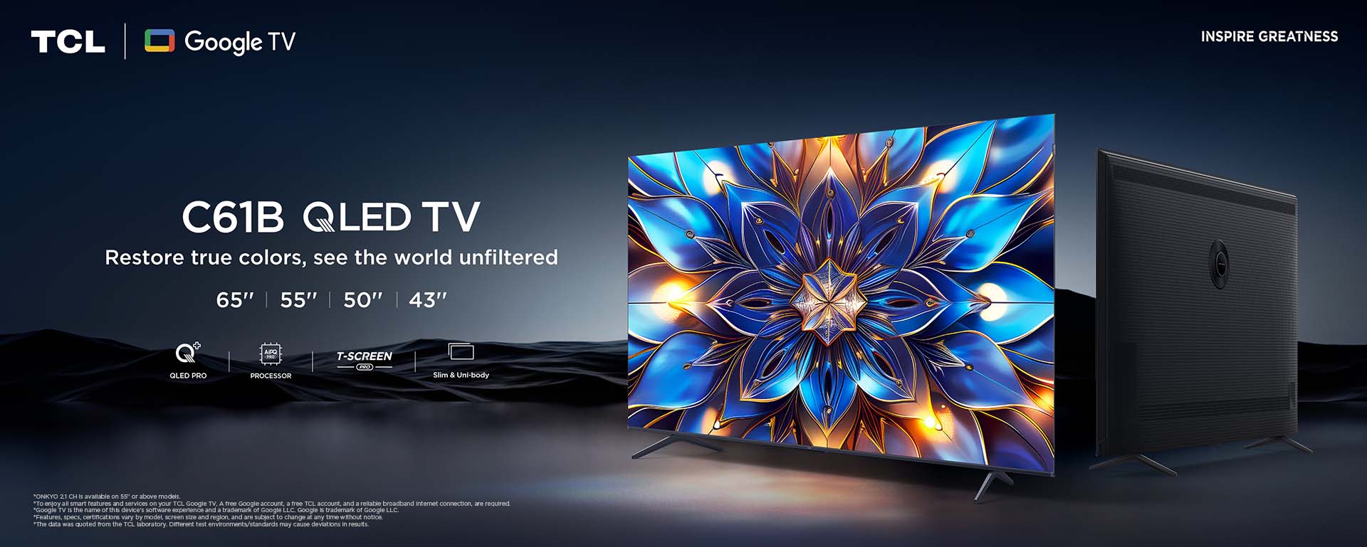 TCL C61b QLED TV | TCL Hong Kong