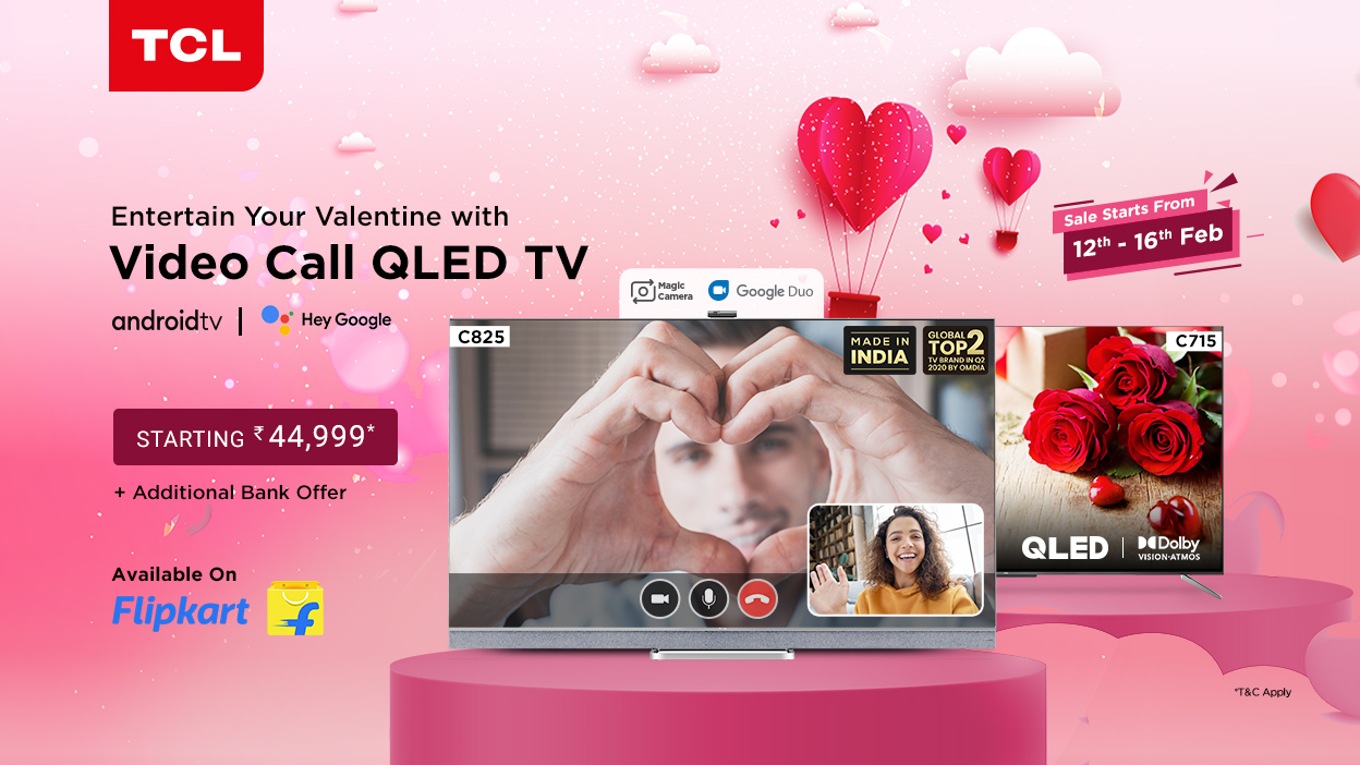 TCL launches India’s First Mini LED QLED 4K and Video Call QLED 4K TVs ...
