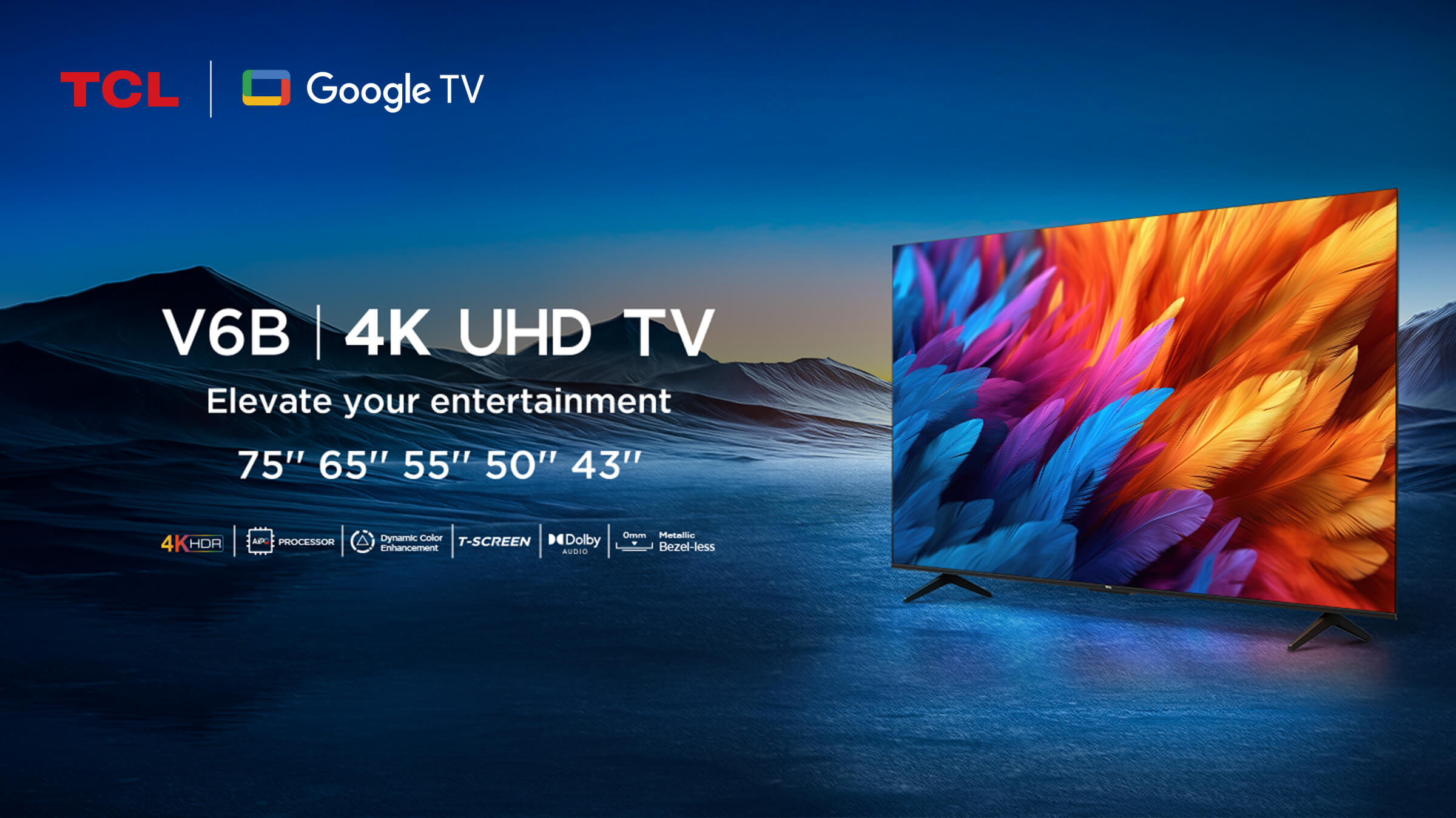TCL V6B 4K HDR TV - TCL India