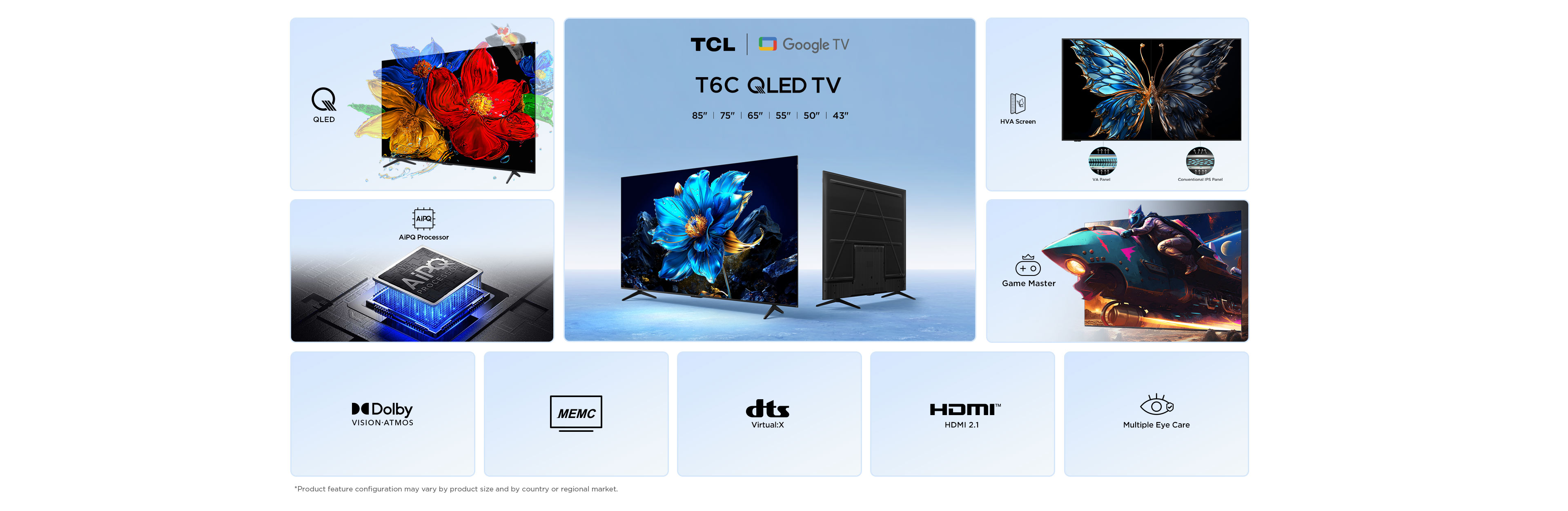 TCL T6C-QLED TV | TCL Iraq
