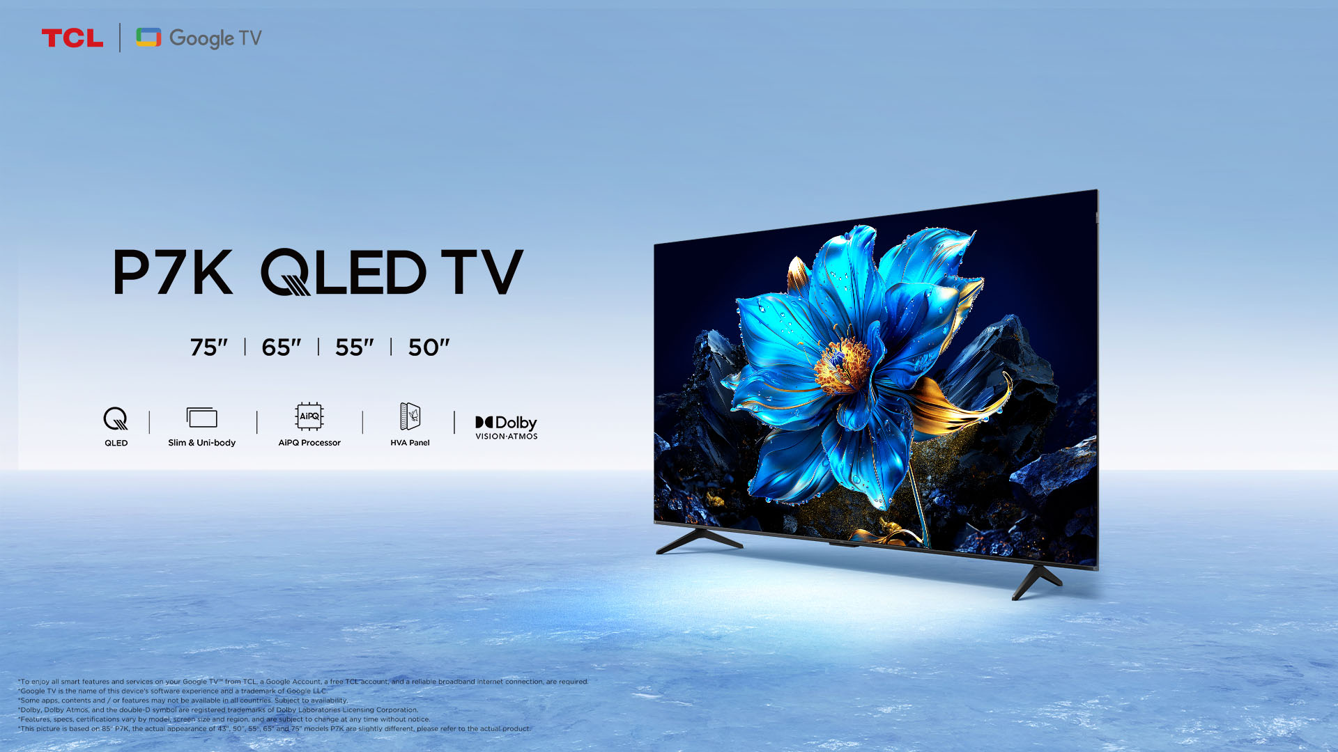 TCL P7K-QLED TV-43 to 85 Inch TV | TCL Malaysia