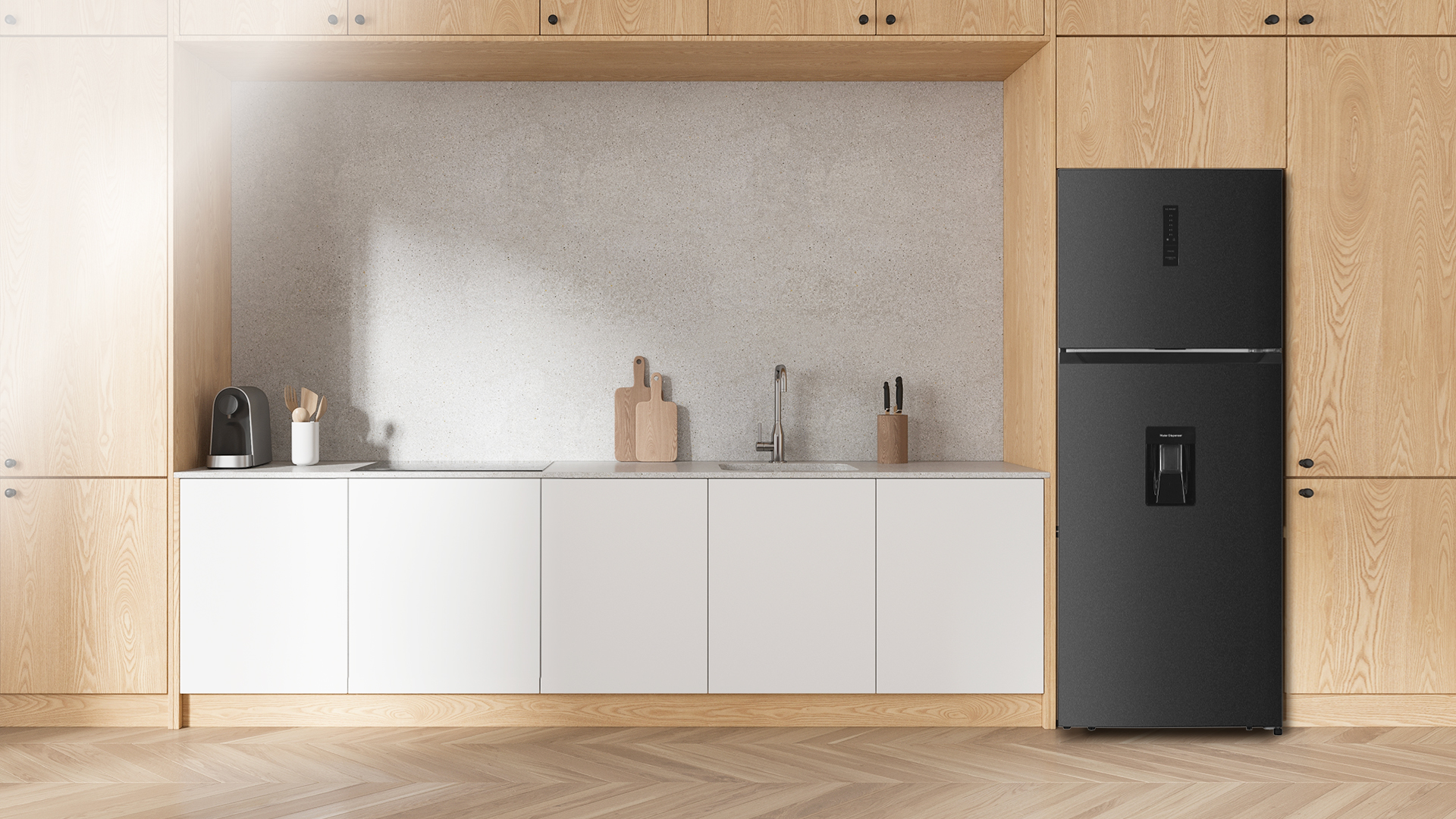 Refrigerador TCL 15 pies de Dos Puertas con Dispensador de Agua | TCL México