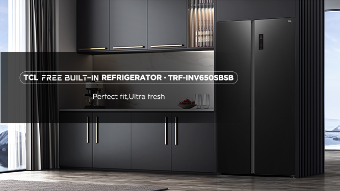 Free Built-in Series Refrigerator TRF-INV650SBSB - TCL Philippines