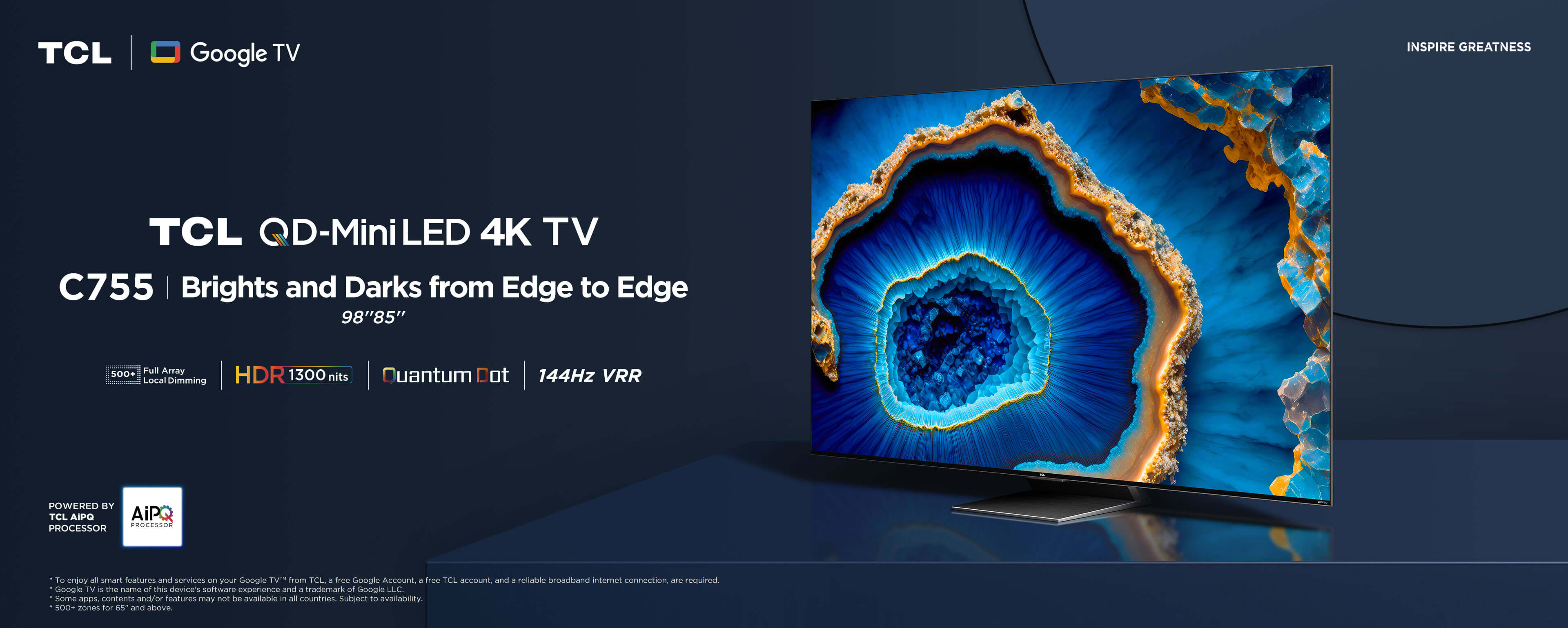 TCL C755 QD-Mini LED 4K TV - TCL West Africa