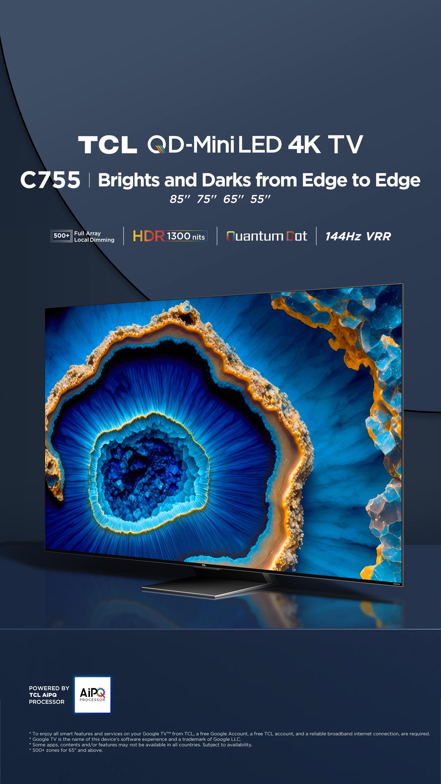 TCL C755 QD-Mini LED 4K TV - TCL Korea