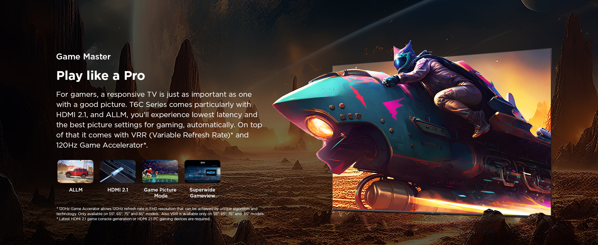 TCL T6C-UK 4K QLED TV with Fire TV-TCL UK