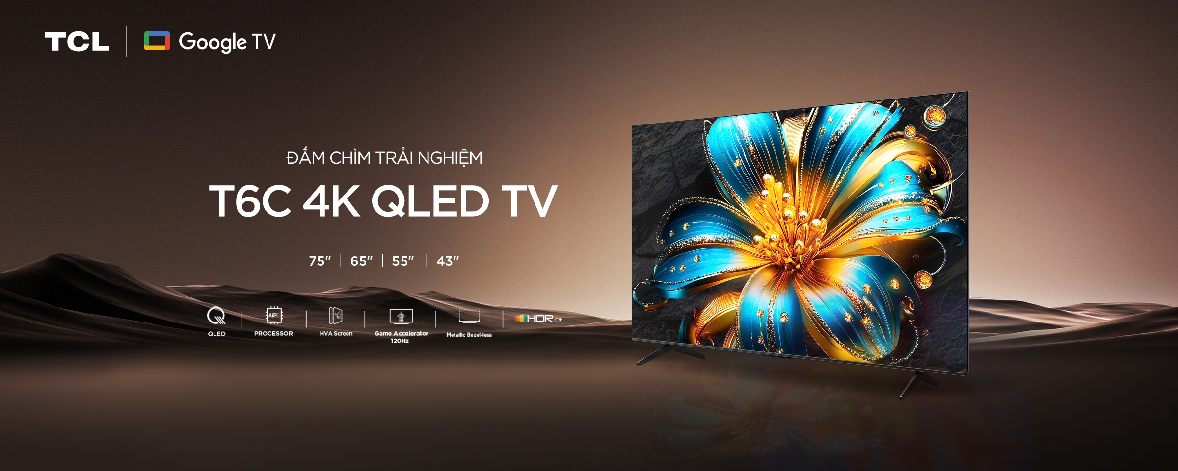 TCL T6C 4K QLED TV